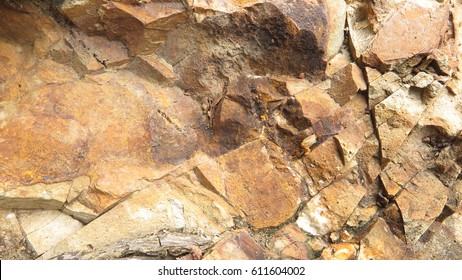 Sedimentary Rock Pattern Texture Background Stock Photo (Edit Now ...