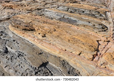 Sedimentary Rock Pattern Texture Background Stock Photo 730482043 ...