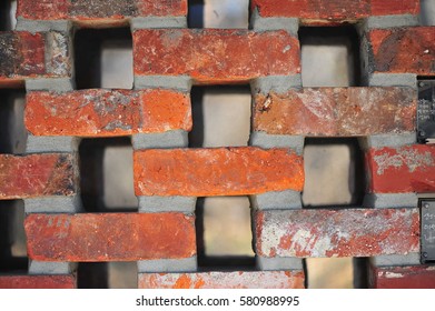 See Through Bricks Wall Stock Photo 580988995 | Shutterstock