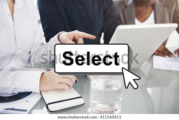 Select Pick Selecting Compare Selection Targeting Stock Photo 411560611 ...