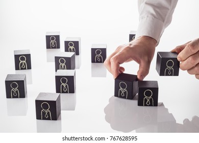 Selection Analysis Candidate On Work Choice Stock Photo 767628595 ...