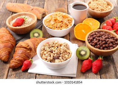 Selection Cereal Breakfast Stock Photo 1010141854 | Shutterstock