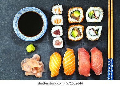 Selection Sushi Stock Photo 571532644 | Shutterstock