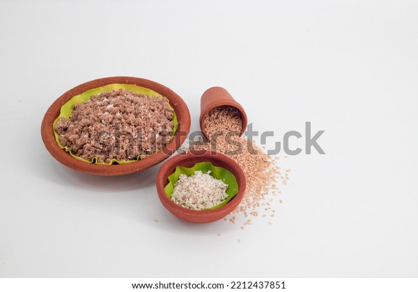 Selective Focused Red Chamba Puttu Coconut Stock Photo 2212437851 ...