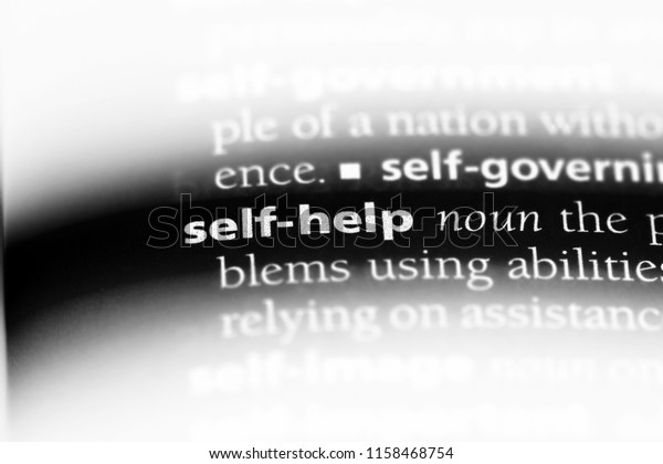 Self Help Word Dictionary Self Help Stock Photo 1158468754 | Shutterstock