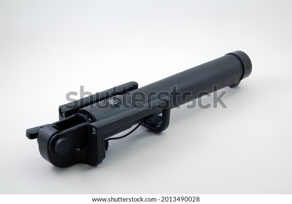 Self Portrait Extend Stick Shutter Button Stock Photo 2013490028 ...