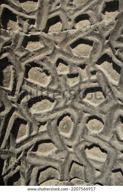 Seljuk Pattern Stone Wall Stock Photo 2207566917 | Shutterstock