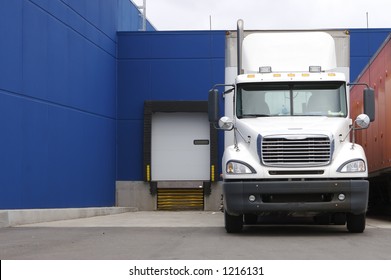 Semi Loading Dock Stock Photo 1216131 | Shutterstock