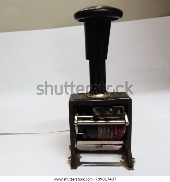 Serial Numbering Machine Stock Photo 789017407 | Shutterstock