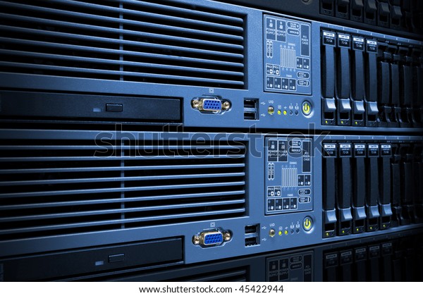 Servers Rack Hard Drives Data Center Stock Photo 45422944 | Shutterstock