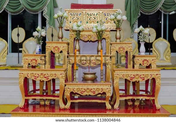 Set Altar Table Stock Photo 1138004846 | Shutterstock