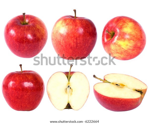 Set Apples Stock Photo (Edit Now) 6222664