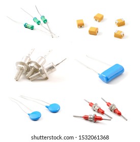 Set Components Led Indicator Capacitor Resistor Stock Photo 1532061368 ...
