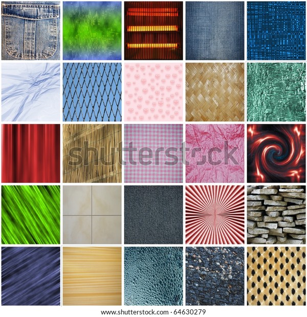 Set Different Backgrounds Textures Stock Photo 64630279 | Shutterstock