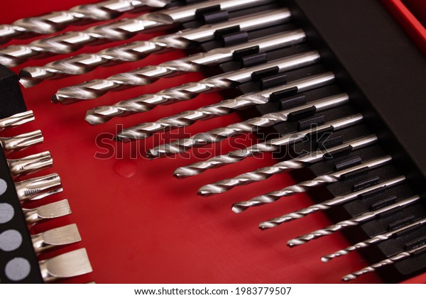 Set Different Drills Drill Stock Photo 1983779507 | Shutterstock