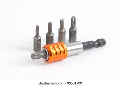 Set Different Sizes Torx Bits Bitsholder Stock Photo 93619375 ...