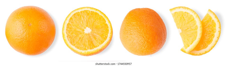 Set Different Variations Oranges Isolated On Stock Photo 1744550957 ...