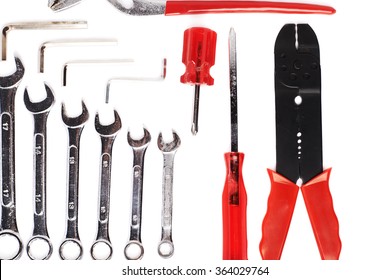 Bunch Used Isolated Tools Isolated On Stock Photo 113254120 | Shutterstock