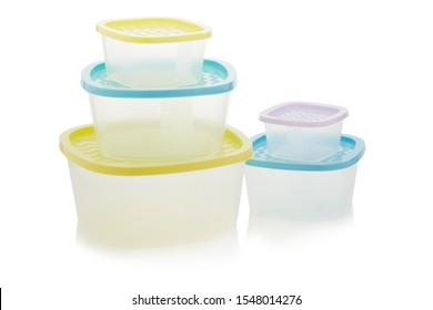 Set Empty Transparent Plastic Containers Food Stock Photo 1548014273 ...