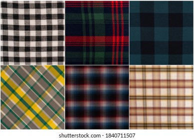 Set Fabric Texture Seamless Pattern Background Stock Photo 1840711507 ...