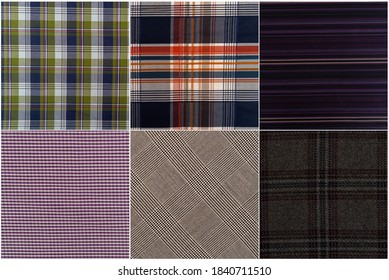 Set Fabric Texture Seamless Pattern Background Stock Photo 1840711510 ...