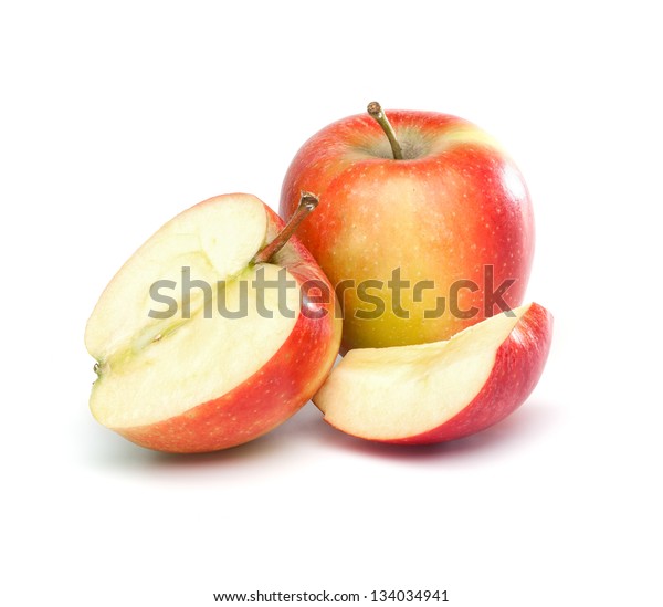 Set Full Red Apple Another One Stock Photo 134034941 | Shutterstock