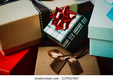 Set Gift Boxes Different Sizes Colors Stock Photo 1579317457 | Shutterstock