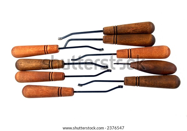 Set Hand Checkering Tools Stock Photo (Edit Now) 2376547