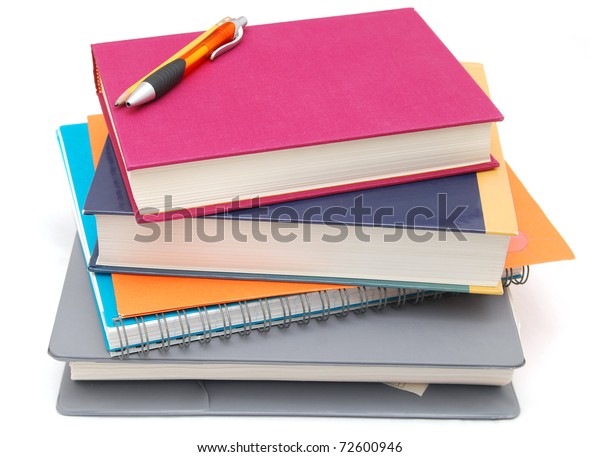 Set Homework Pile Stock Photo 72600946 | Shutterstock
