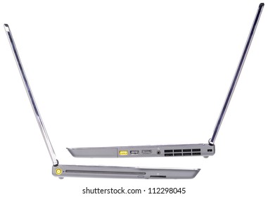 2,364 Open laptop side view Stock Photos, Images & Photography ...