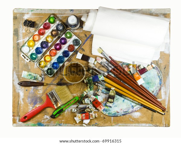Set Painter Stock Photo 69916315 | Shutterstock