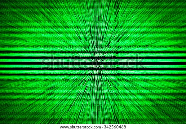 Set Random Hexadecimal Numbers Captured Lcd Stock Photo 342560468 ...