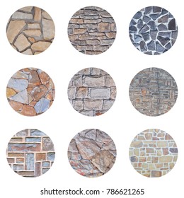 Set Rustic Stone Background Texture High Stock Photo 786621265 ...
