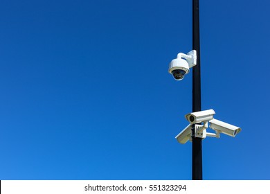 Security Cctv Camera Surveillance System Office Stock Photo 1102993811 ...