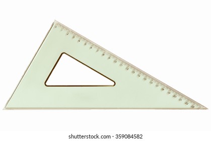 Set Square Triangle Used Engineering Technical Stock Photo 359084582 ...