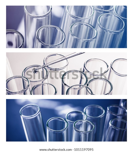 Set Three Panoramic Science Backgrounds Transparent Stock Photo ...