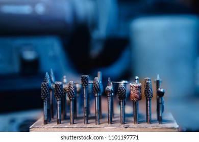 Set Tips Grinding Machine Cnc Stock Photo 1101197771 | Shutterstock