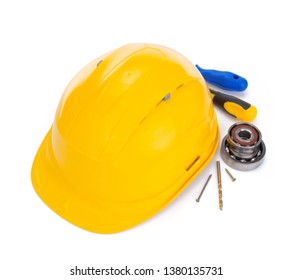 Set Tools Instruments Isolated On White Stock Photo 1380135731 ...