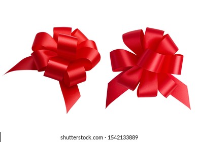 Set Two Bows Same Shape Photographed Stock Photo 1542133889 | Shutterstock