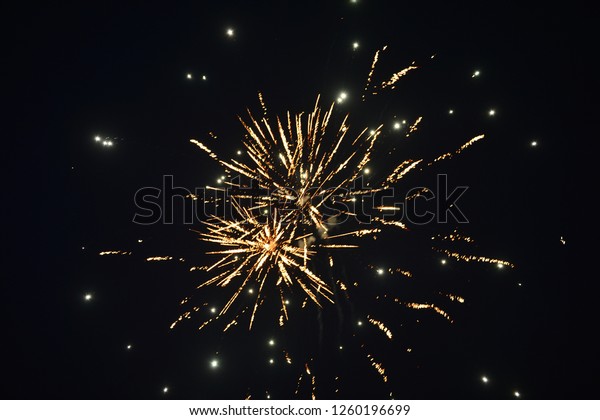 Setting Off Fireworks Stock Photo 1260196699 | Shutterstock