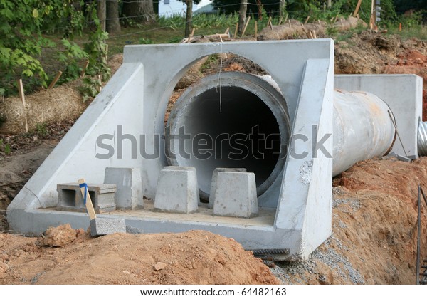 Sewer Construction Stock Photo (Edit Now) 64482163