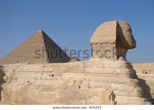 Sfinks Pyramid Stock Photo 854243 | Shutterstock