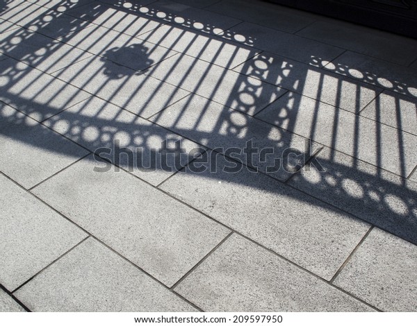 Shadow Iron Gate Stock Photo 209597950 | Shutterstock