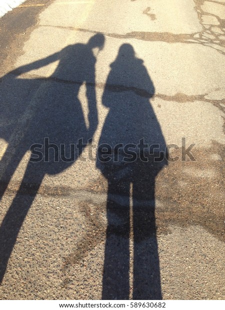 Shadow Ladies Dancing Stock Photo 589630682 | Shutterstock