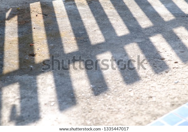 Shadow Railing Stock Photo 1335447017 | Shutterstock