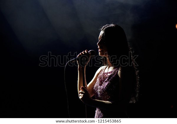 Shadow Singer Light Stock Photo 1215453865 | Shutterstock
