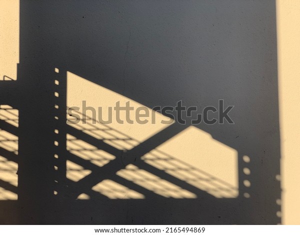 Shadow Storage Rack On Wall Stock Photo 2165494869 | Shutterstock