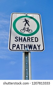 Shared Pathway Signpost Stock Photo 1207813333 | Shutterstock