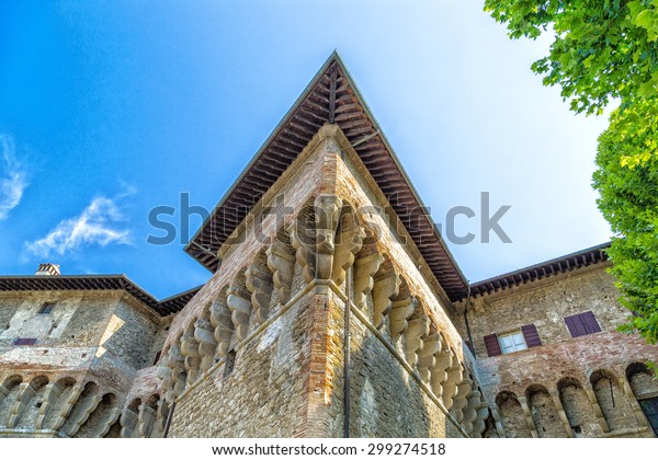 Sharp Edges Walls Brick Walls Castle Stock Photo 299274518 | Shutterstock