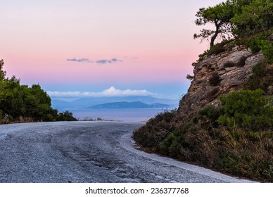 Sharp Turn On Highway Between Rocks Stock Photo 236377768 | Shutterstock